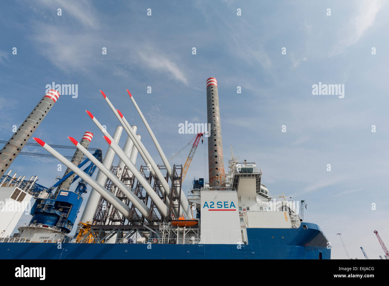 The Danish shipping company A2SEA use Port of Esbjerg sa base for ...