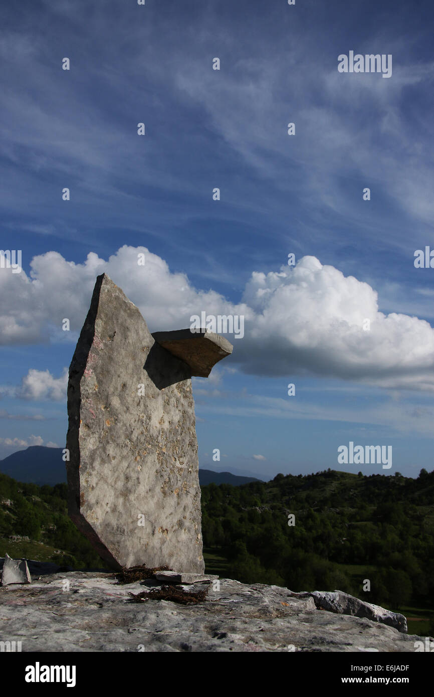 Rock forest natural stone sculptures hi-res stock photography and ...