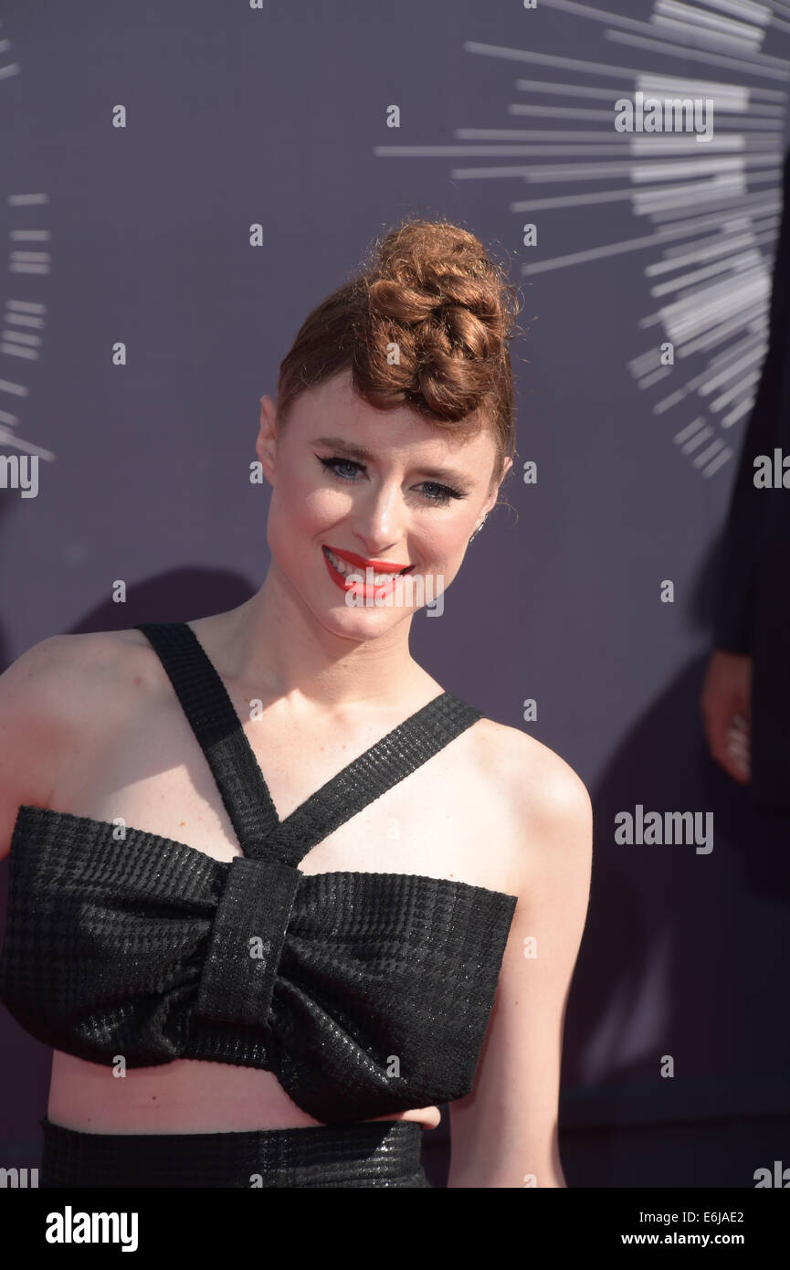 Inglewood, California, USA. 24th Aug, 2014. Canadian singer Kiesza ...