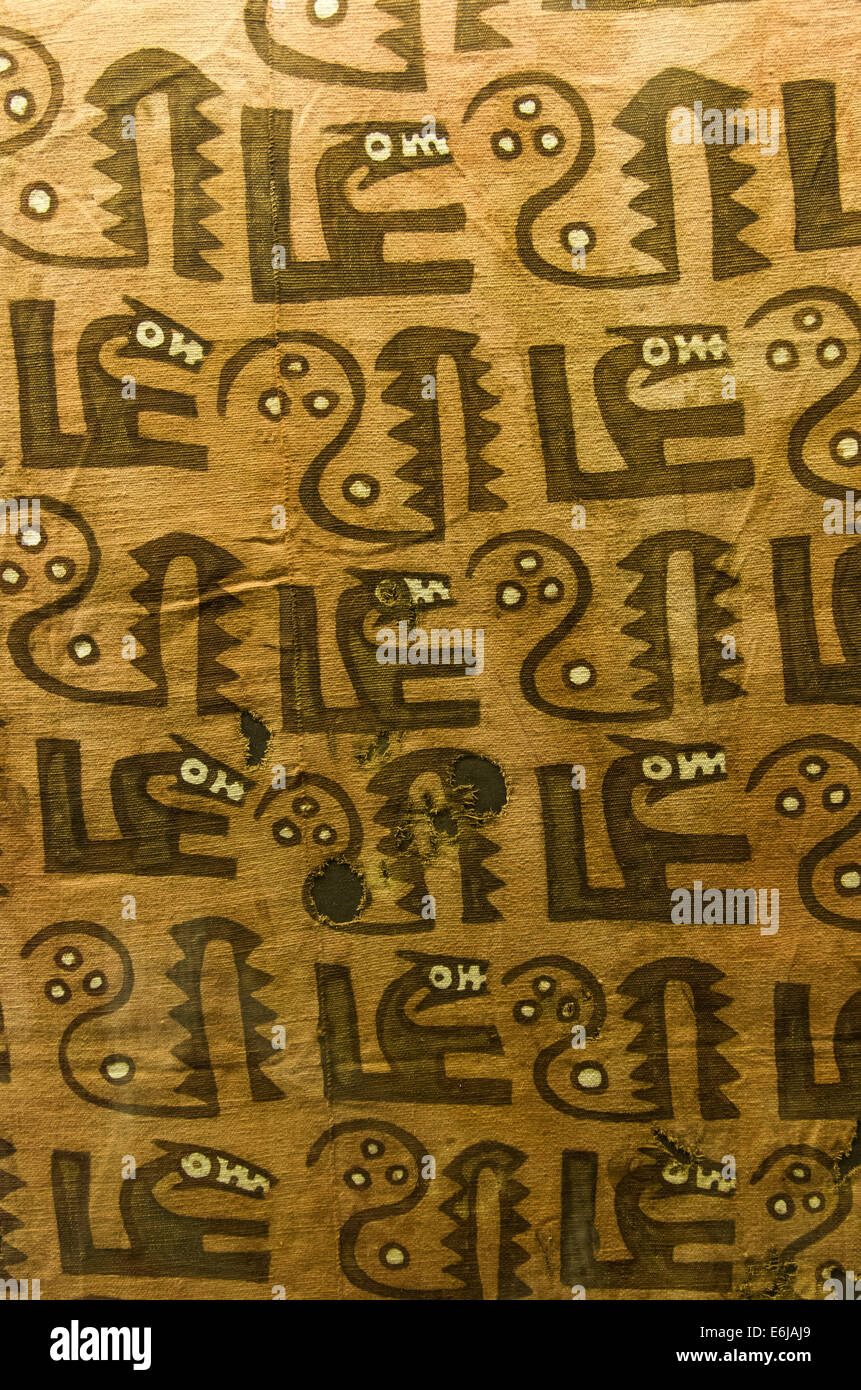 Chancay textil, Chancay culture 1000AC-1470AC. Museum of Banco central ...