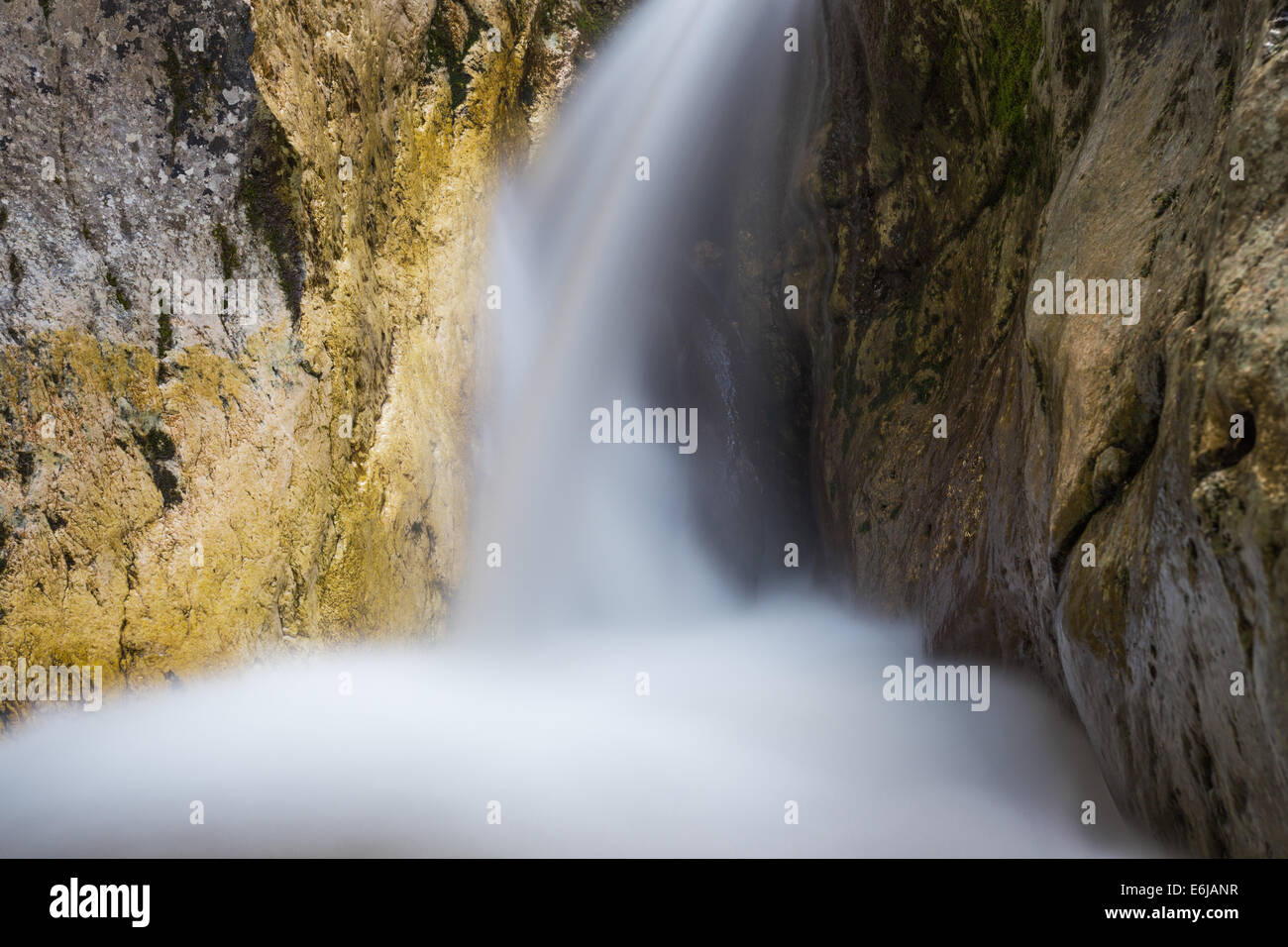 River Ruzzo Waterfalls Stock Photo - Alamy