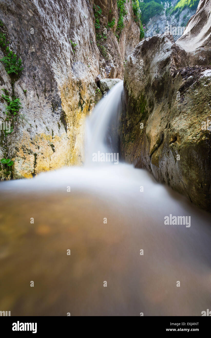 River Ruzzo Waterfalls Stock Photo - Alamy