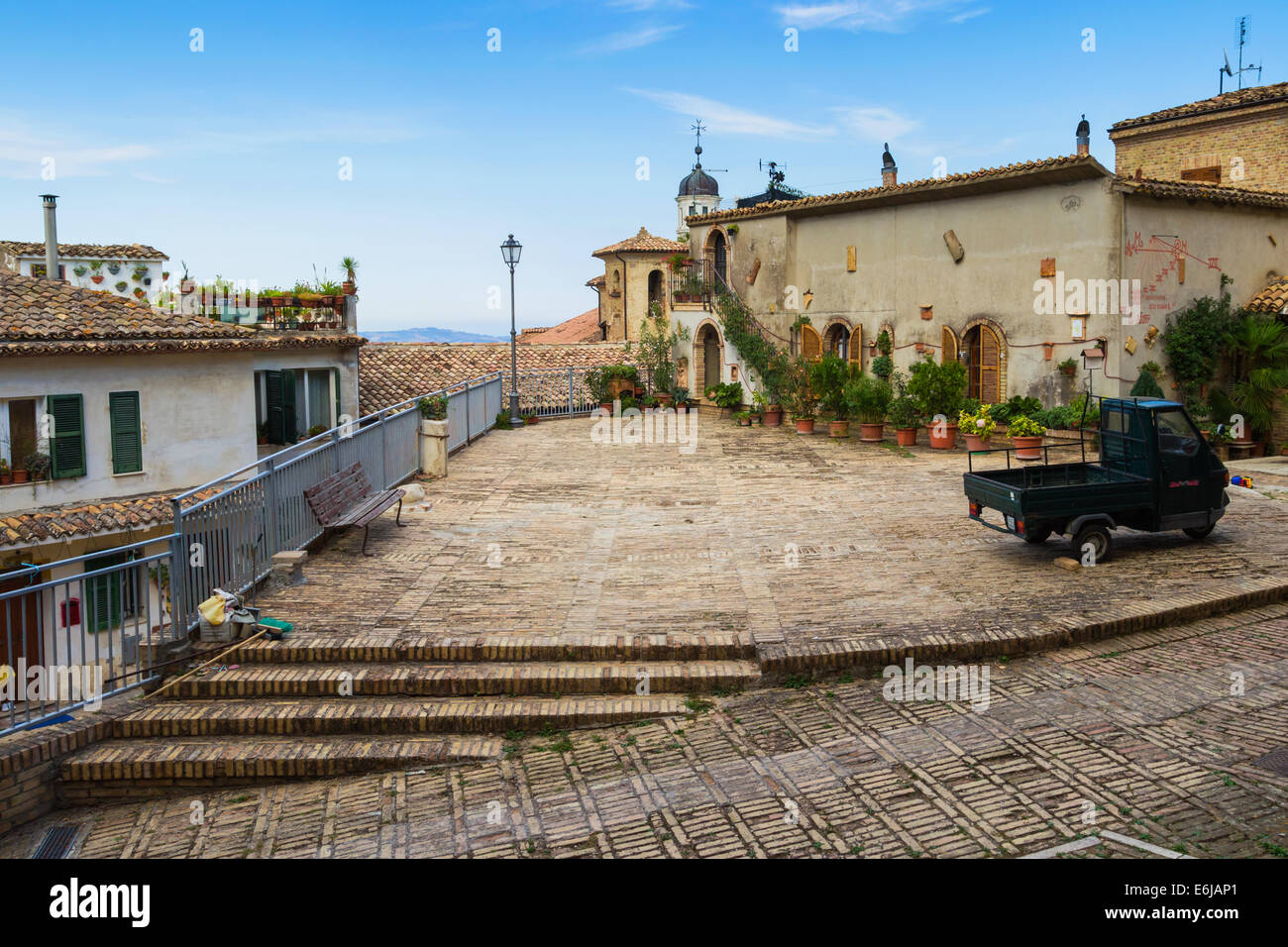 The ancient village of Penne in Italy Stock Photo - Alamy