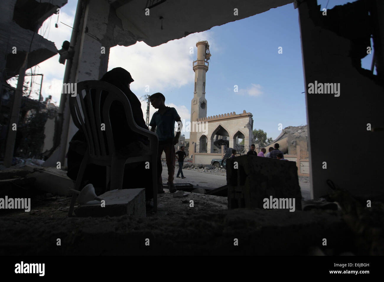 Beit Hanoun, Gaza Strip, Palestinian Territory. 25th Aug, 2014 ...