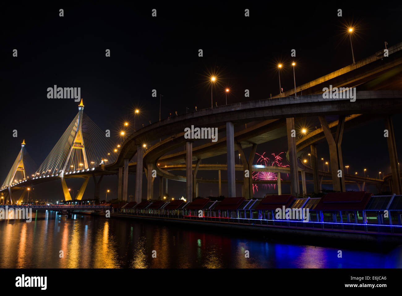 Bhumibol bridge hi-res stock photography and images - Alamy