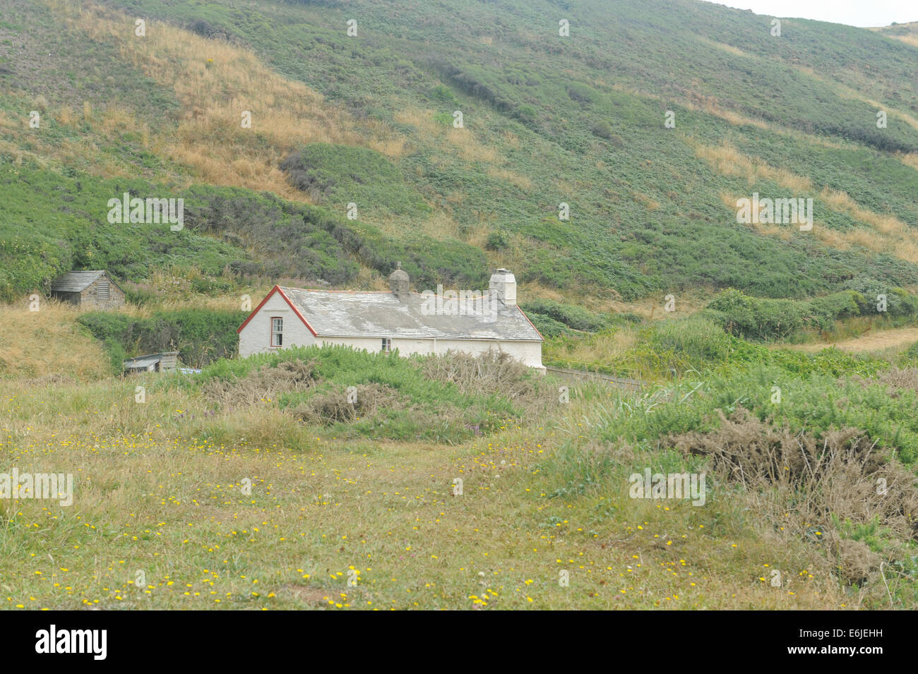 Blackpool Mill on the Beach at Hartland Abbey, between Bideford and ...