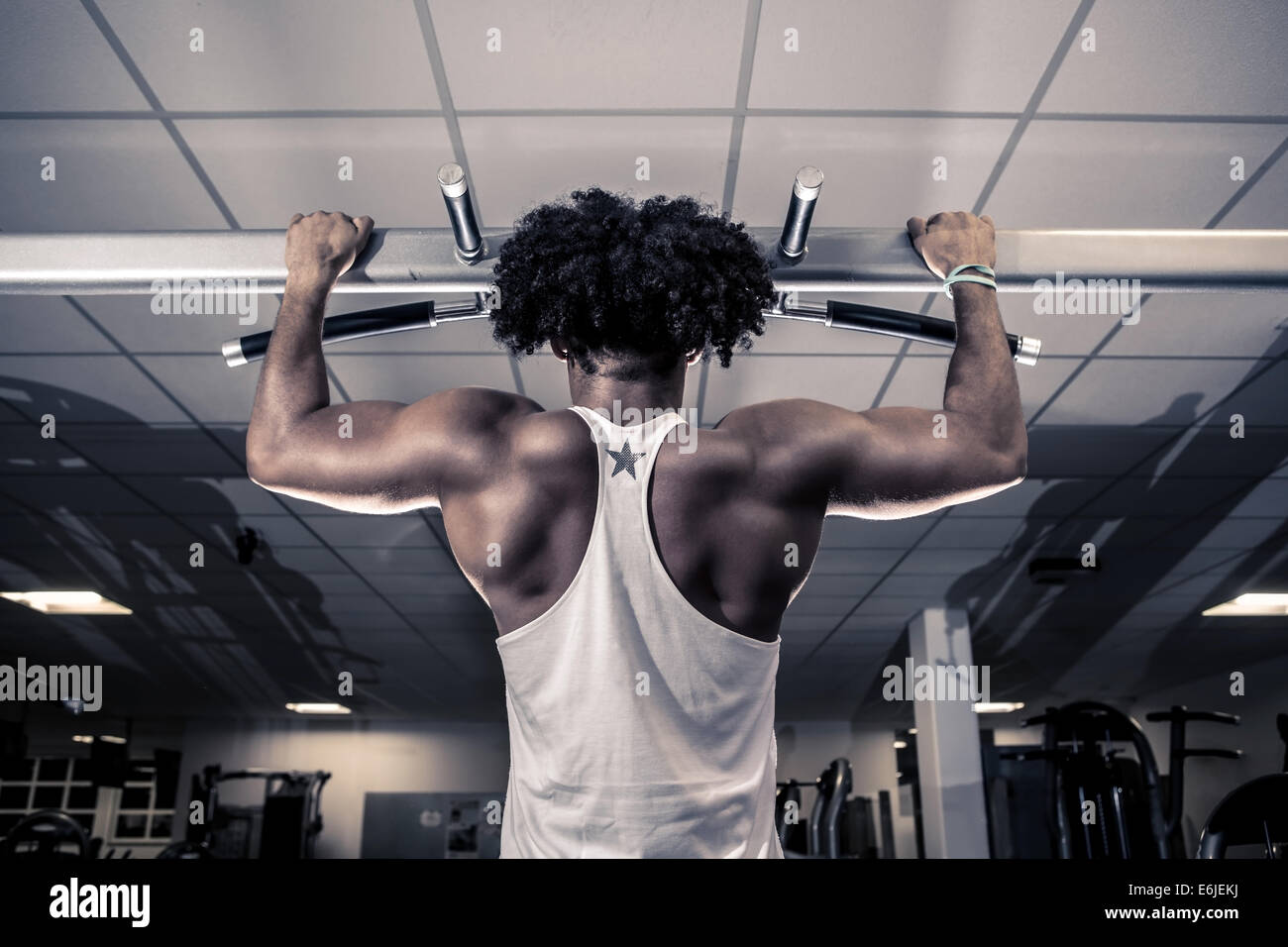 Fitness gym muscular man hi-res stock photography and images - Alamy