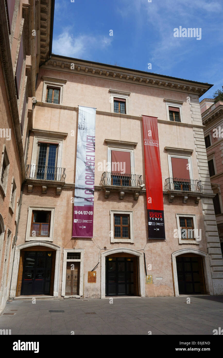 Palazzo Altemps Museo Nazionale Romano Rome Italy Stock Photo - Alamy