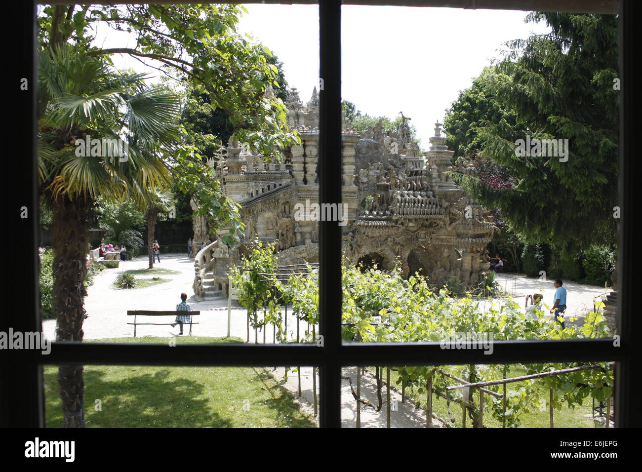 From 1879 to 1912, French postman Ferdinand Cheval built his Ideal ...