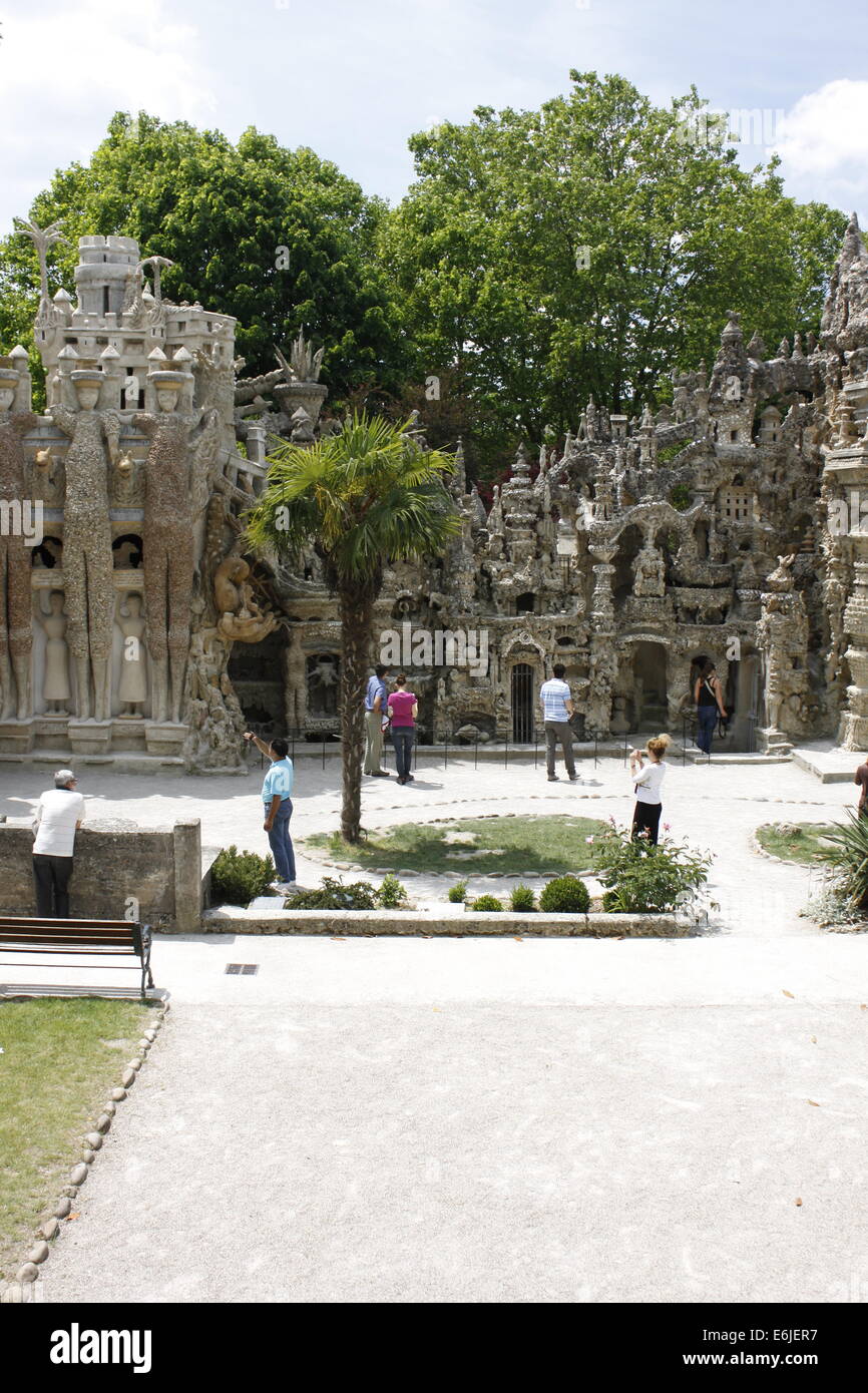 From 1879 to 1912, French postman Ferdinand Cheval built his Ideal ...