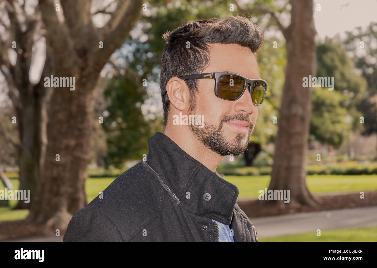 Handsome Attractive Young Indian Man Portrait Stock Photo - Alamy