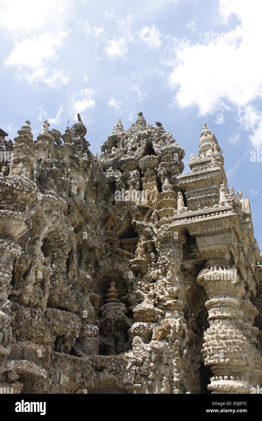 From 1879 to 1912, French postman Ferdinand Cheval built his Ideal ...