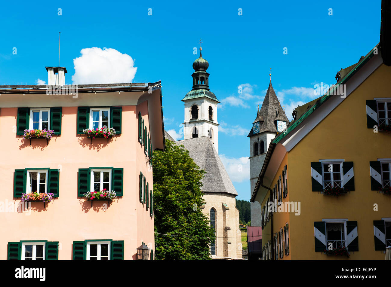 Kitzbuhel resort hi-res stock photography and images - Alamy