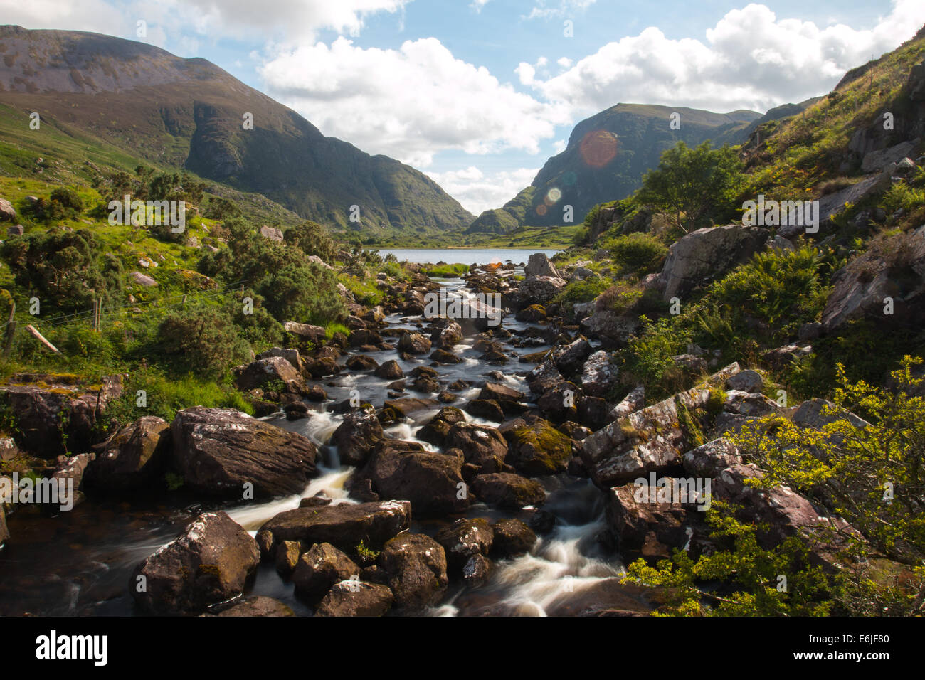 Rocky Stream In Gap Of Dunloe, Killarney, Co Kerry, Ireland Stock Photo ...