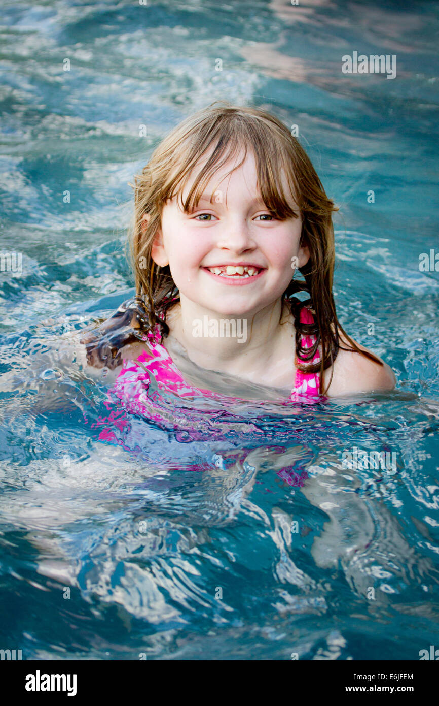 Smiling swim hi-res stock photography and images - Alamy