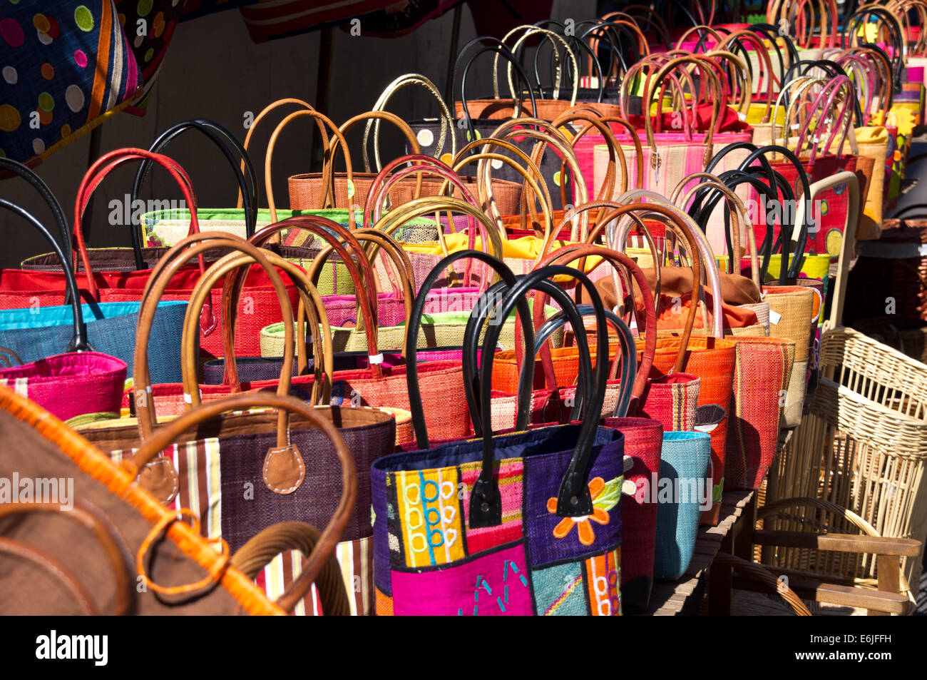 Colourful handbags hi-res stock photography and images - Alamy