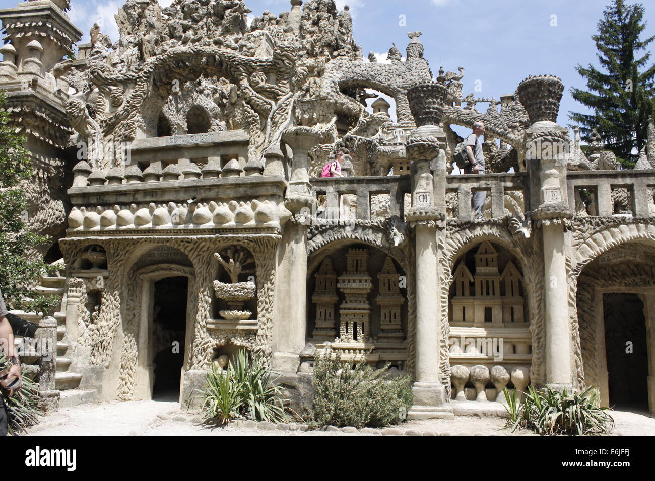 From 1879 to 1912, French postman Ferdinand Cheval built his Ideal ...