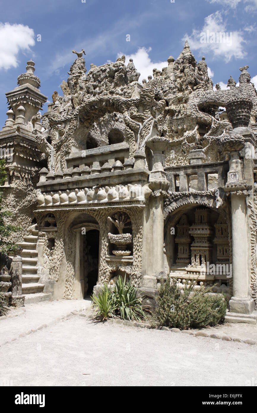 From 1879 to 1912, French postman Ferdinand Cheval built his Ideal ...