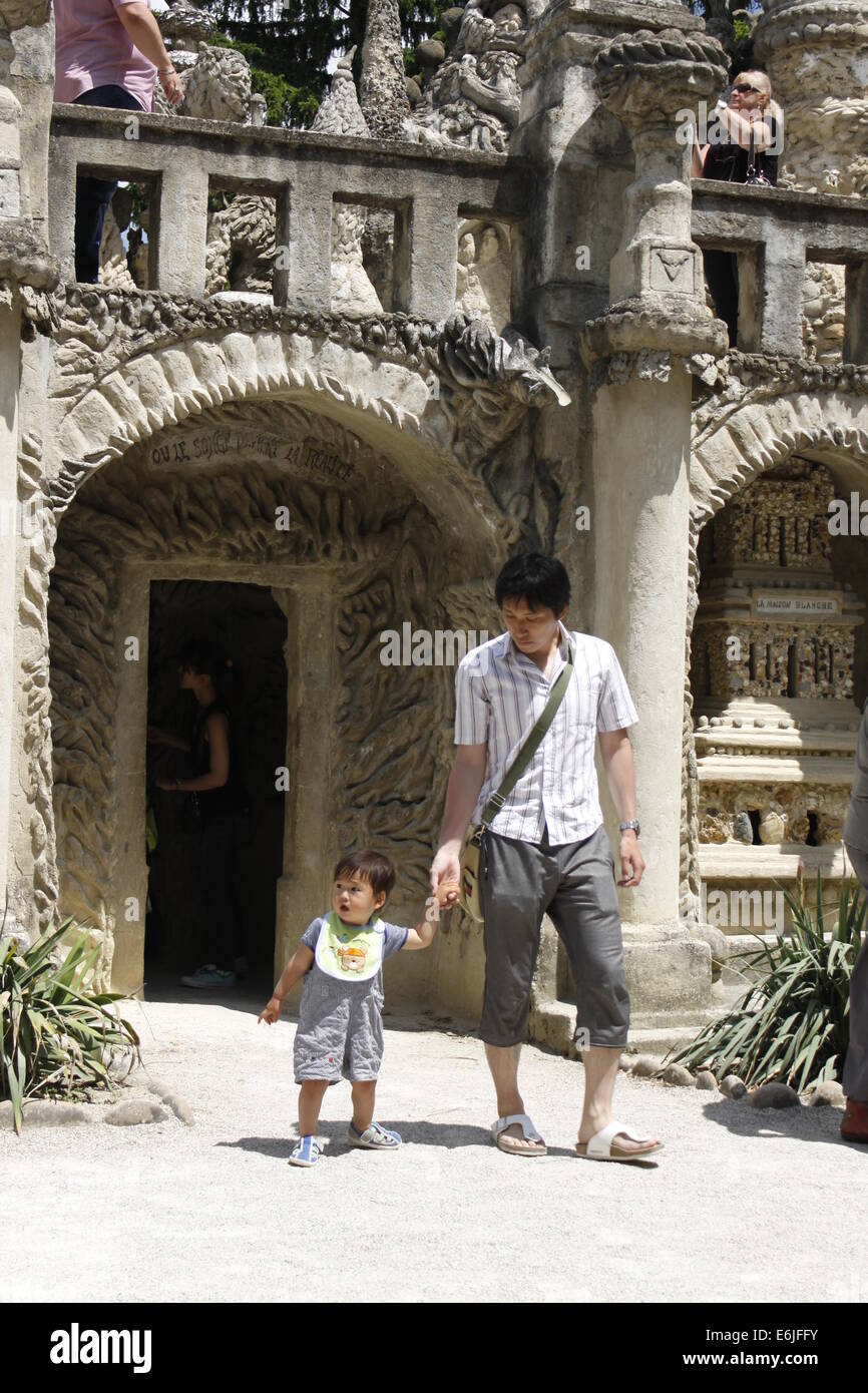 From 1879 to 1912, French postman Ferdinand Cheval built his Ideal ...