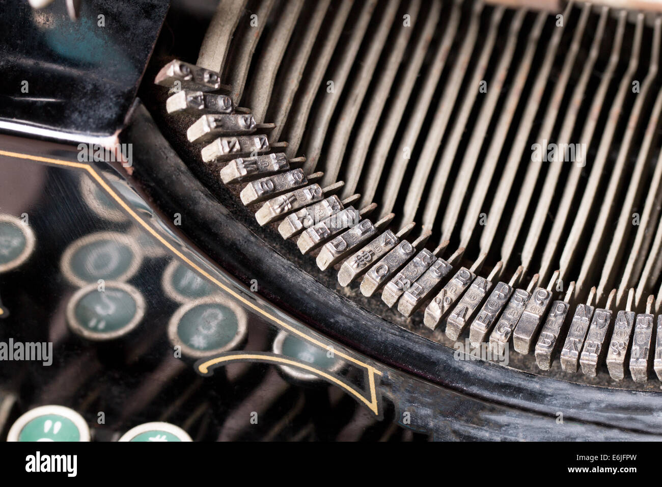 Typewriter from 1920's Stock Photo - Alamy