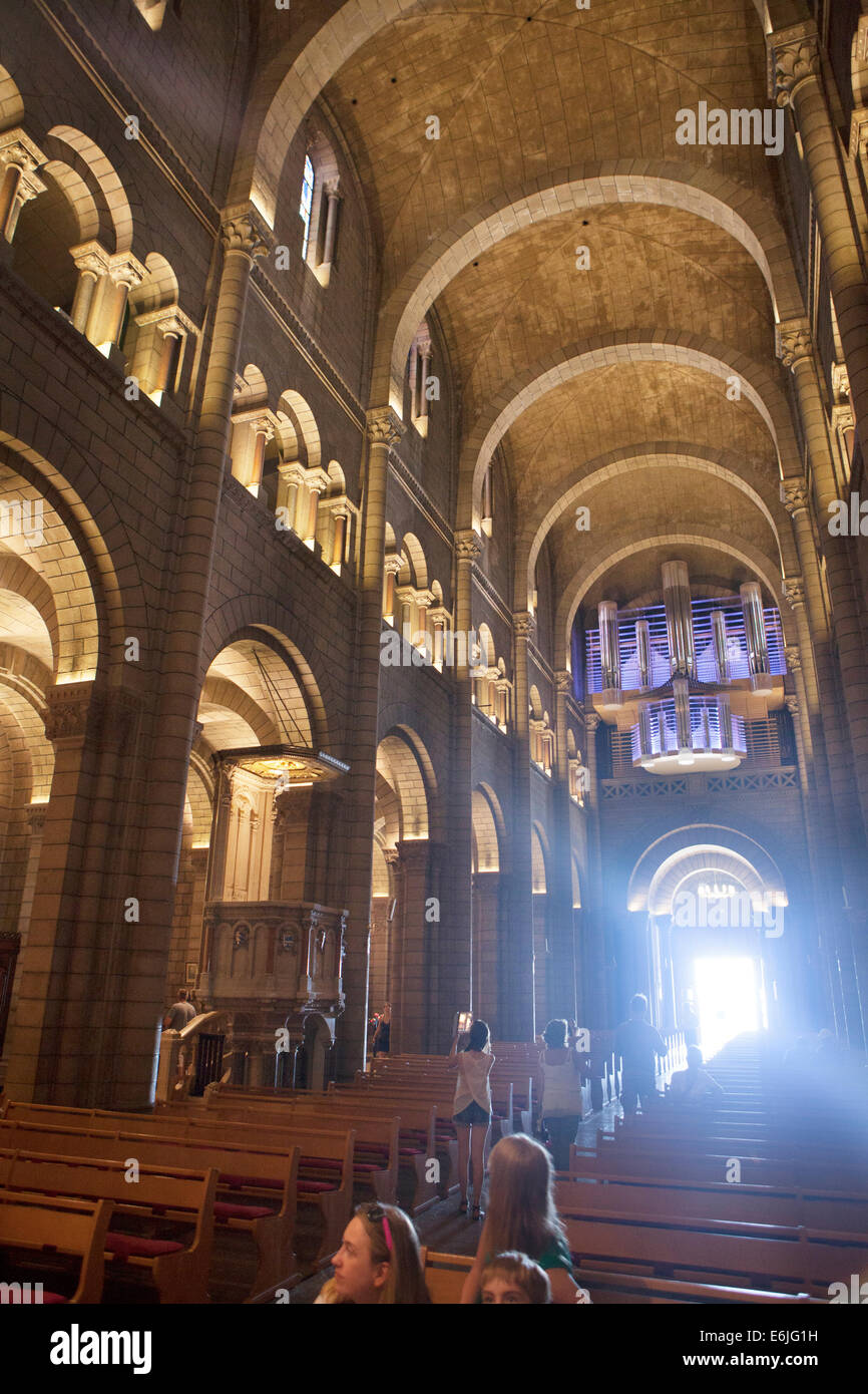 Inside Saint Nicholas Cathedral in Monaco Stock Photo - Alamy