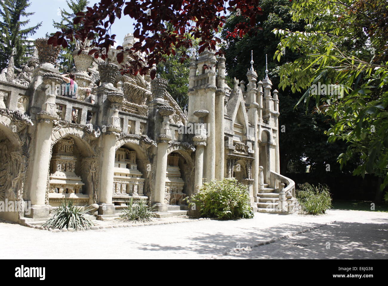 From 1879 to 1912, French postman Ferdinand Cheval built his Ideal ...