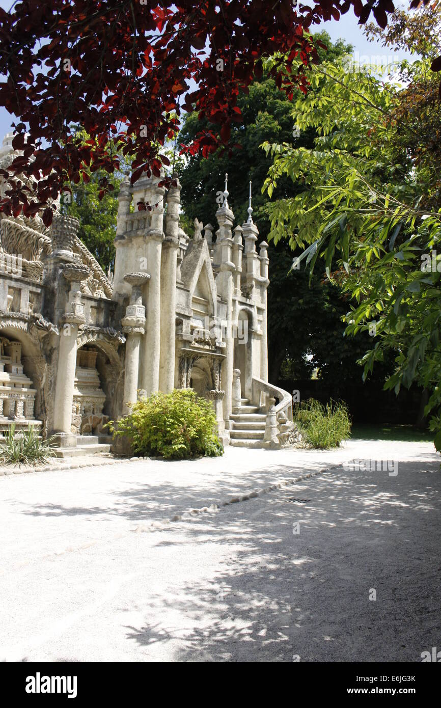From 1879 to 1912, French postman Ferdinand Cheval built his Ideal ...