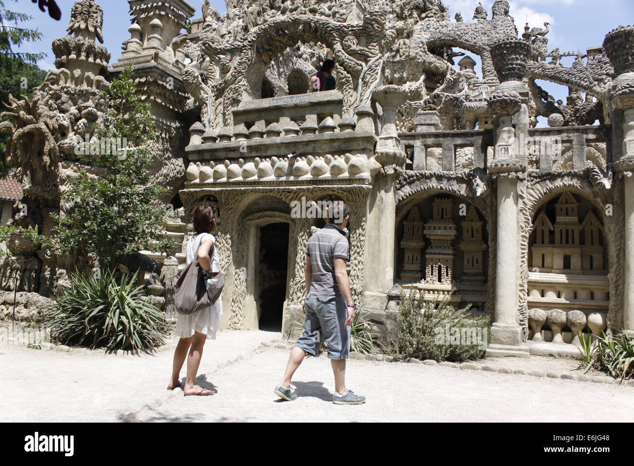 From 1879 to 1912, French postman Ferdinand Cheval built his Ideal ...