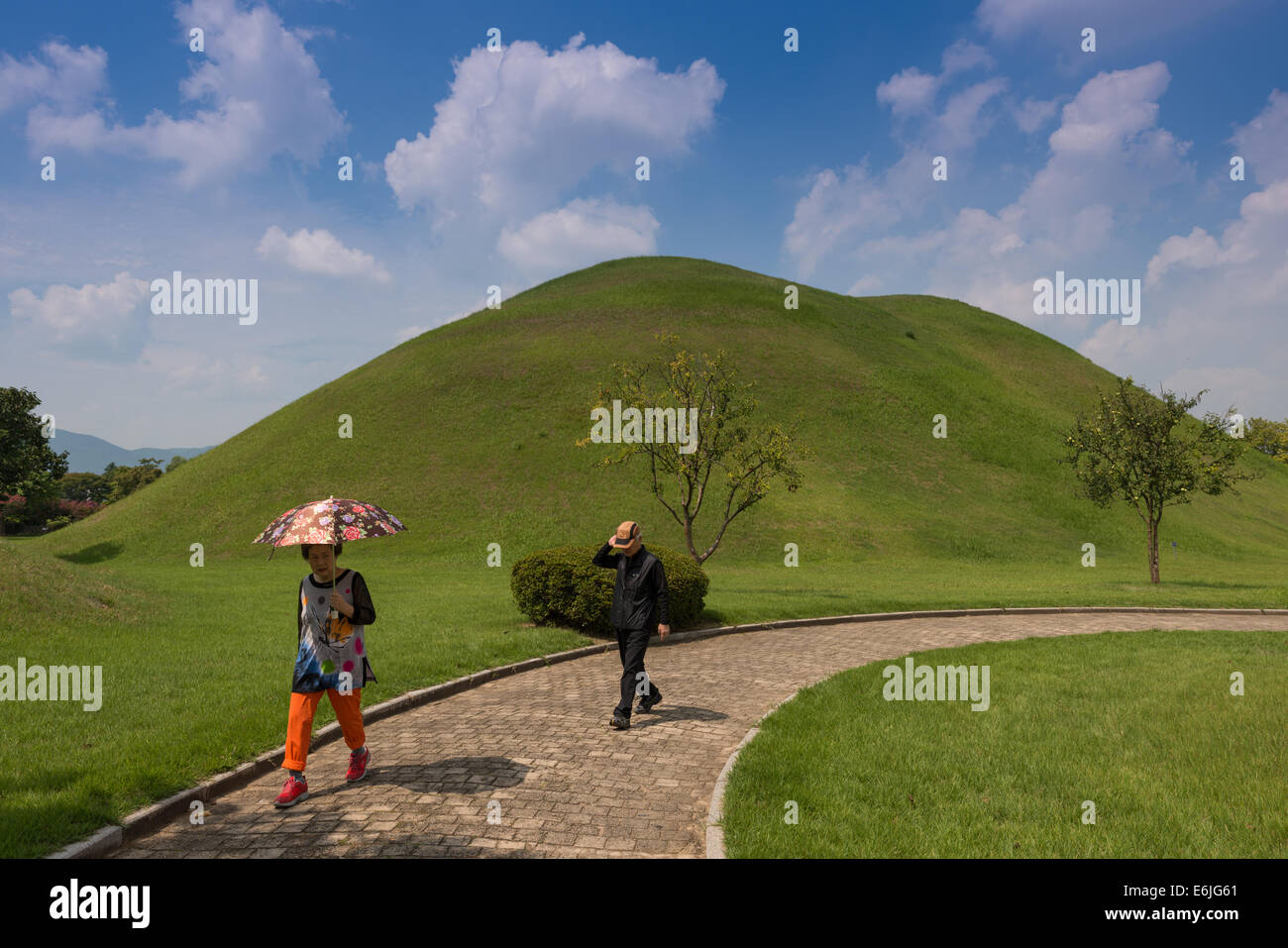 Royal tumuli park hi-res stock photography and images - Alamy