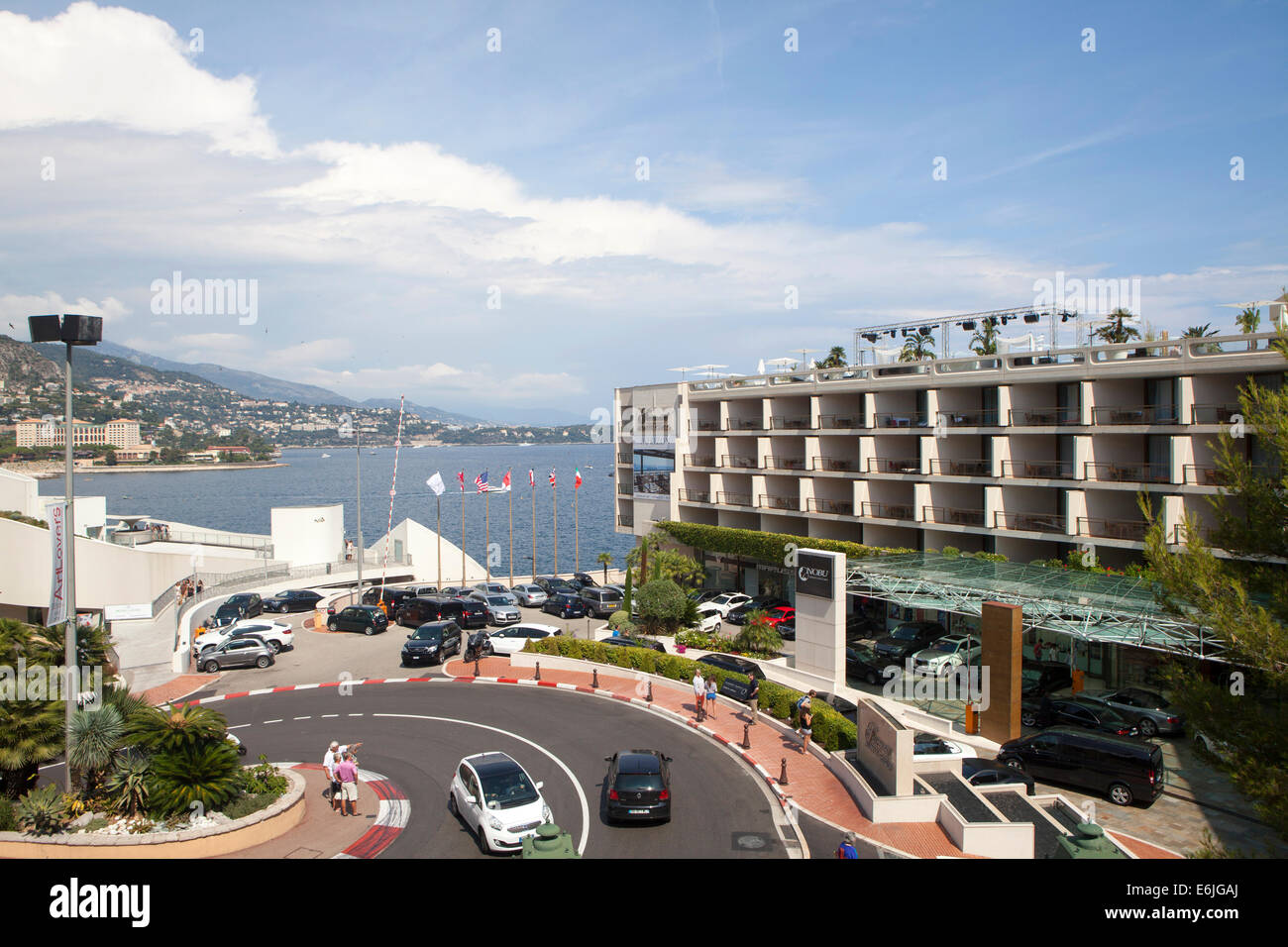 Fairmont Hairpin in Monte Carlo an area of the Principality of Monaco ...