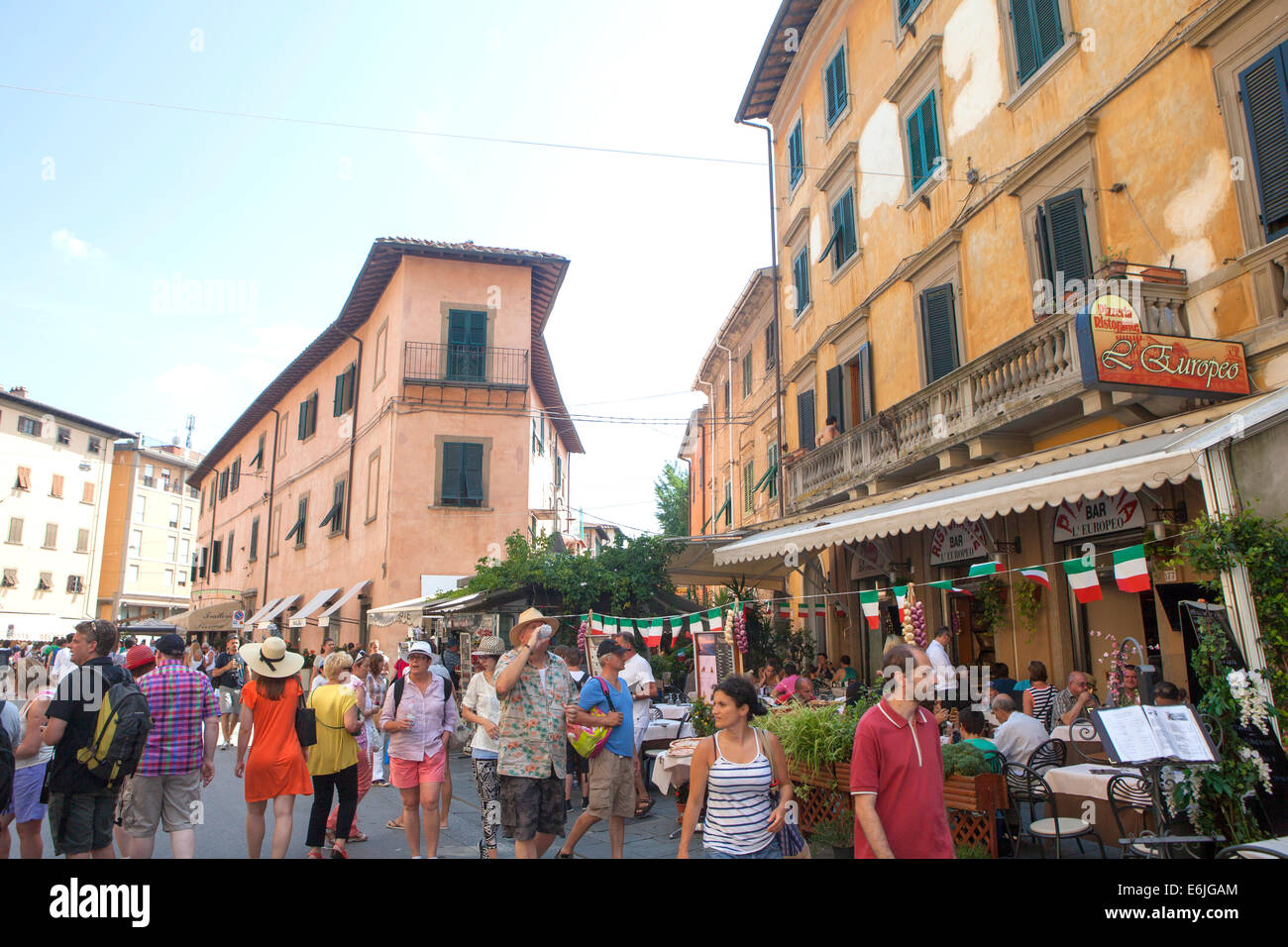 Streets at Pisa Italy Stock Photo - Alamy