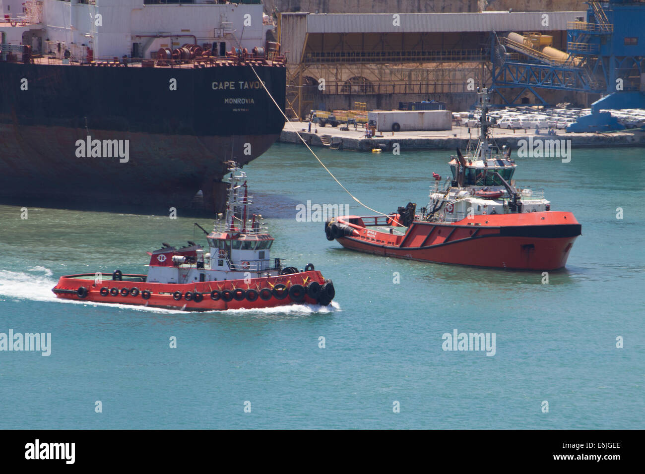 Valetta tug malta hi-res stock photography and images - Alamy