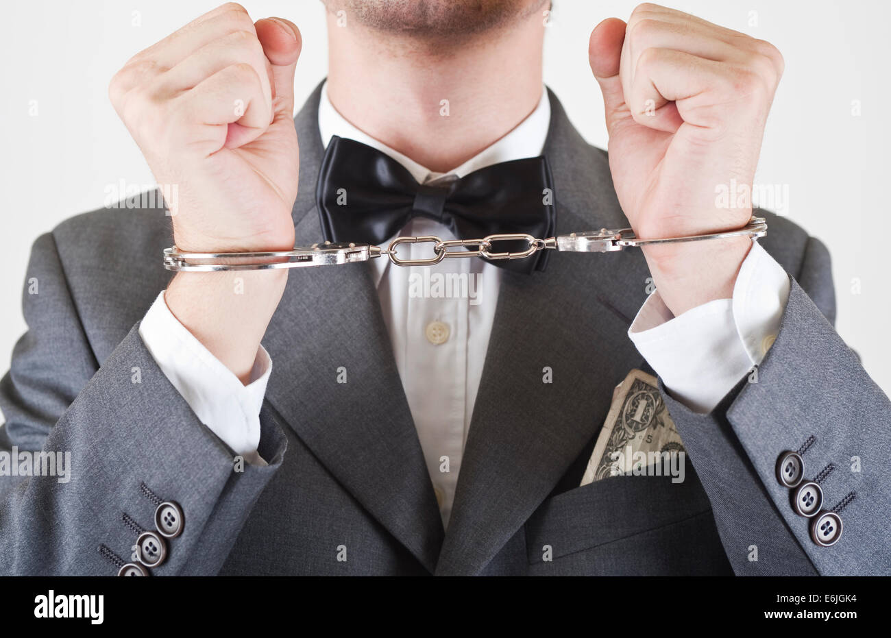 Arrested business man hi-res stock photography and images - Alamy