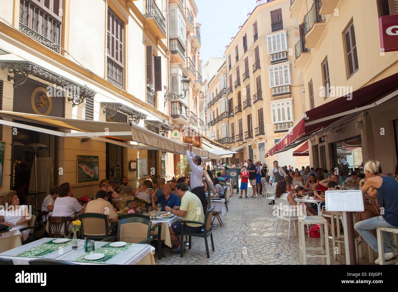 Shopping centre at Malaga in Spain Europe Stock Photo - Alamy