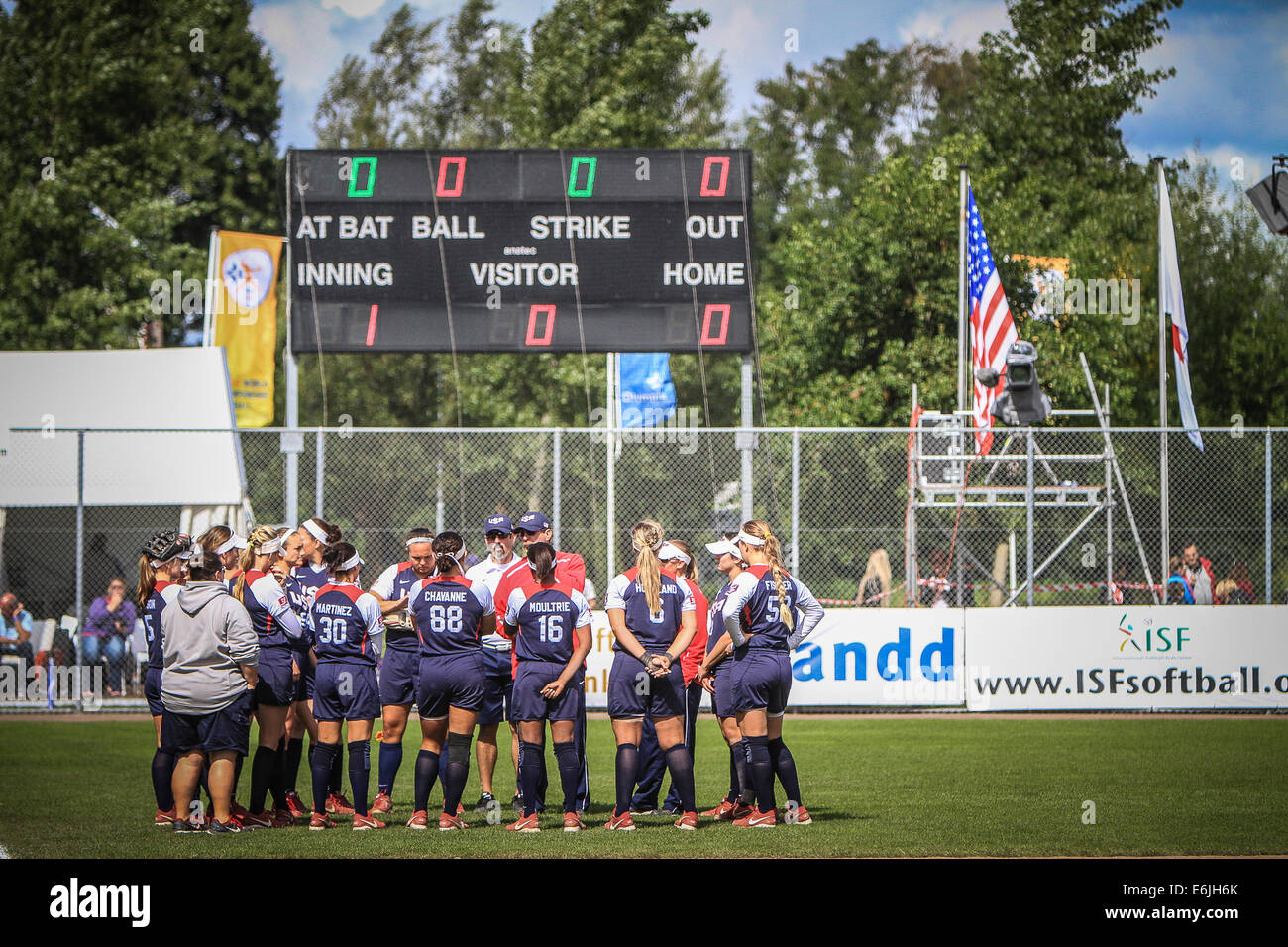 Haarlem, The Netherlands. 24th Aug, 2014. ISF Worldchampionship ...
