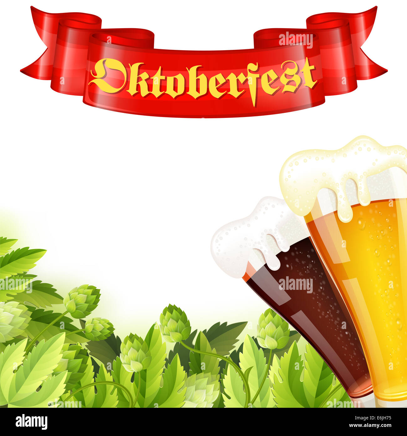Oktoberfest Border High Resolution Stock Photography and Images - Alamy