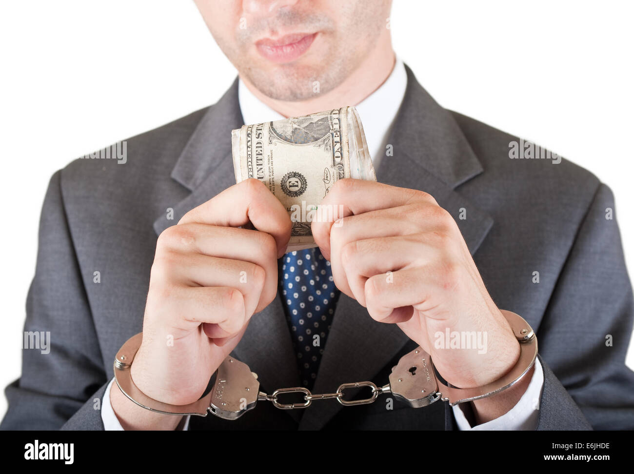 Businessman Handcuffs High Resolution Stock Photography and Images - Alamy