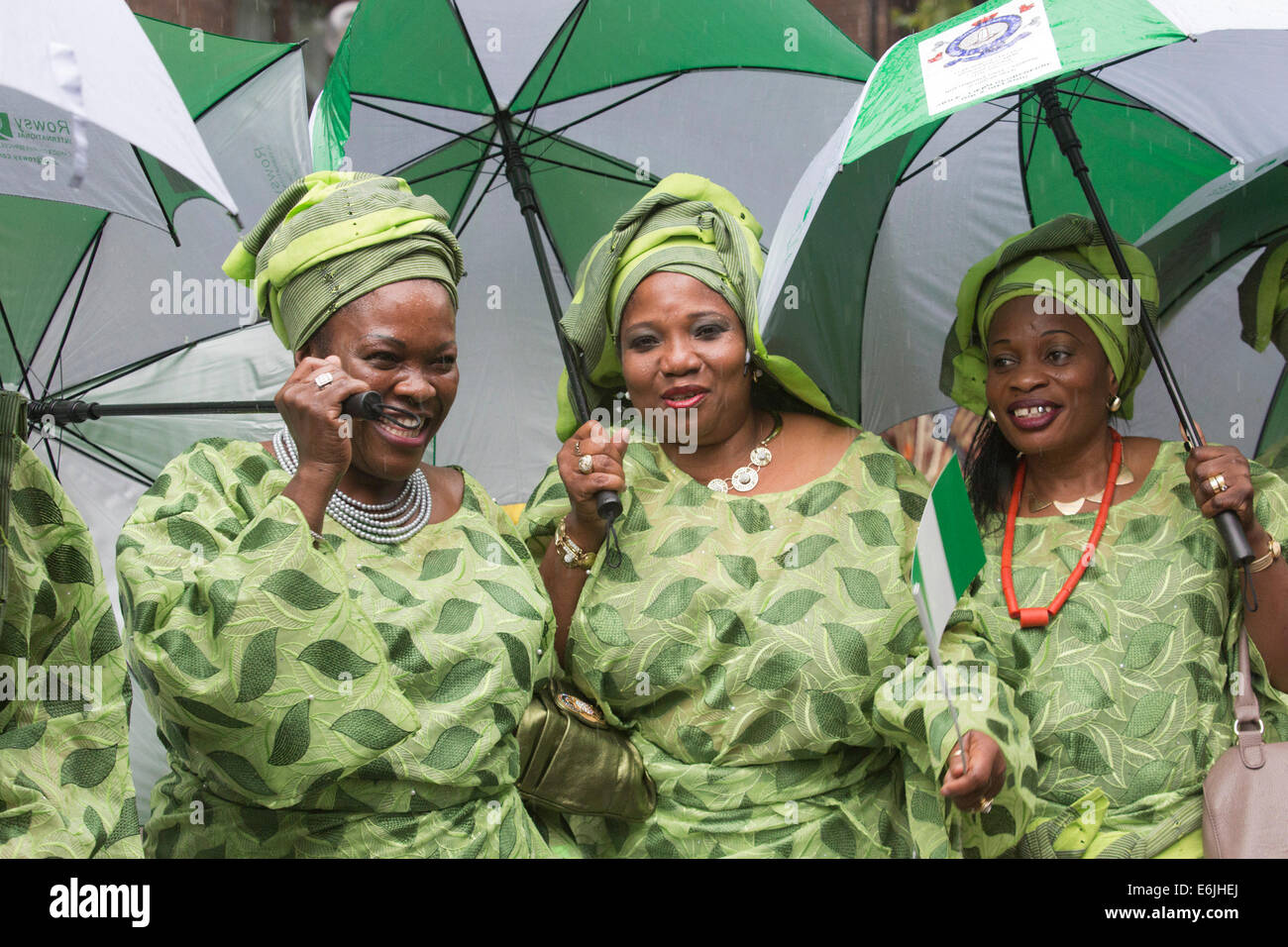 Brolly parade hi-res stock photography and images - Alamy