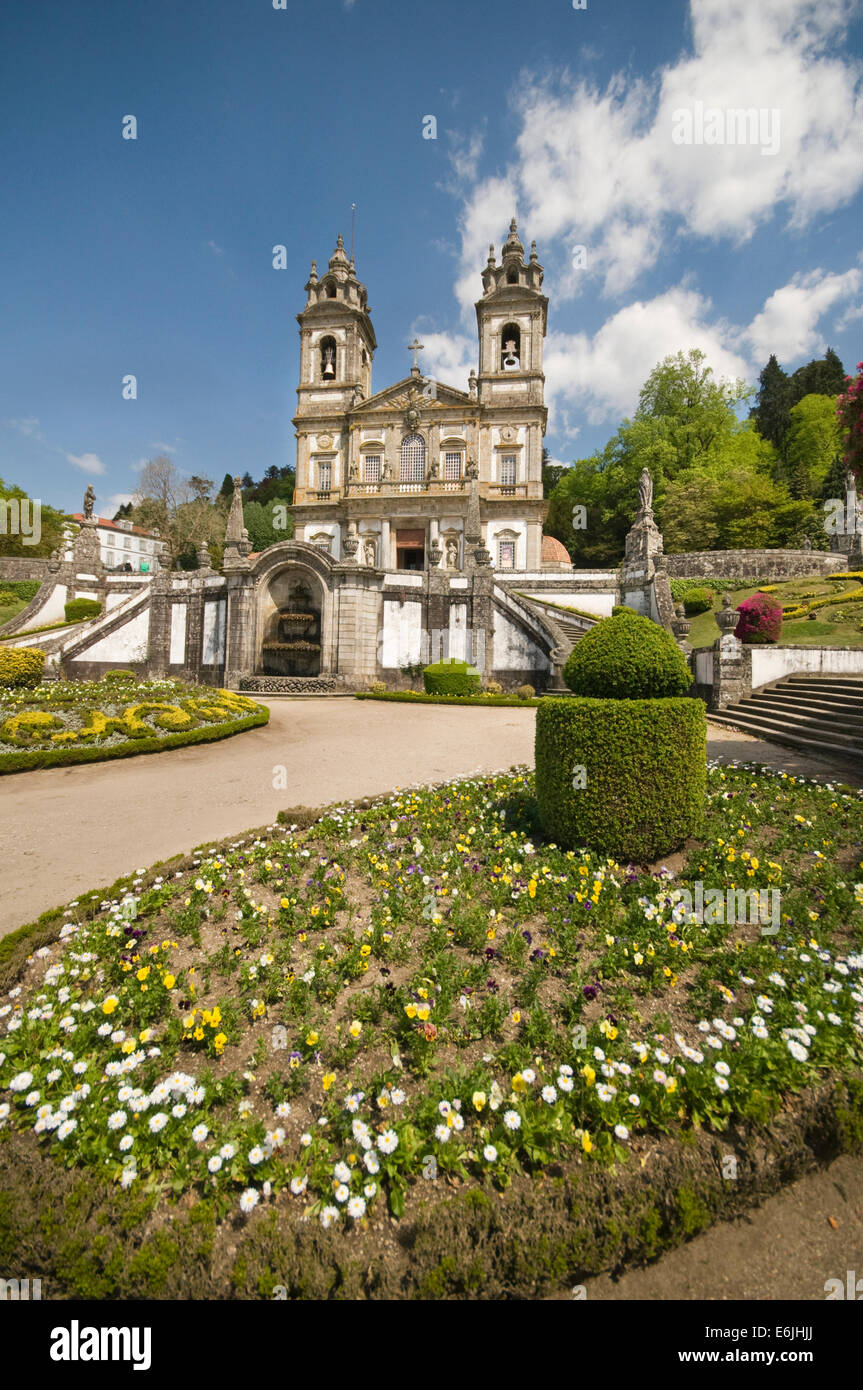 EUROPE, PORTUGAL, Bom Jesus do Monte, Catholic Santuário do Bom Jesus ...