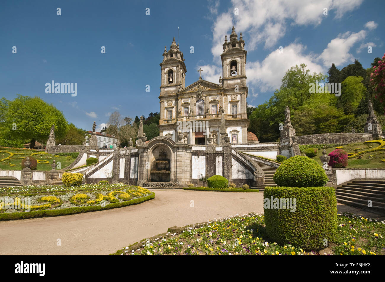 EUROPE, PORTUGAL, Bom Jesus do Monte, Catholic Santuário do Bom Jesus ...