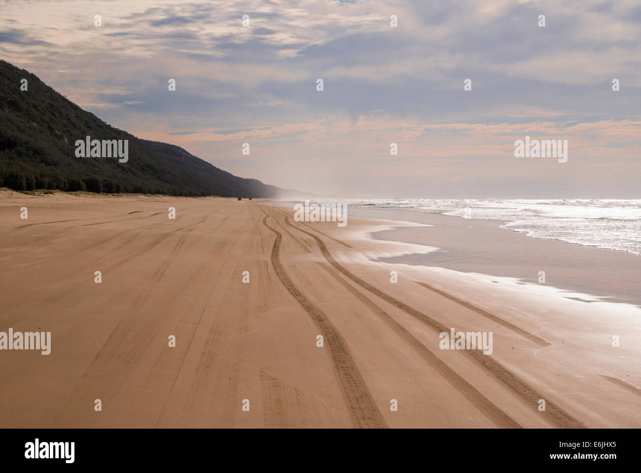 COOLOOLA BEACH, COOLOOLA RECREATION AREA, GREAT SANDY NATIONAL PARK ...