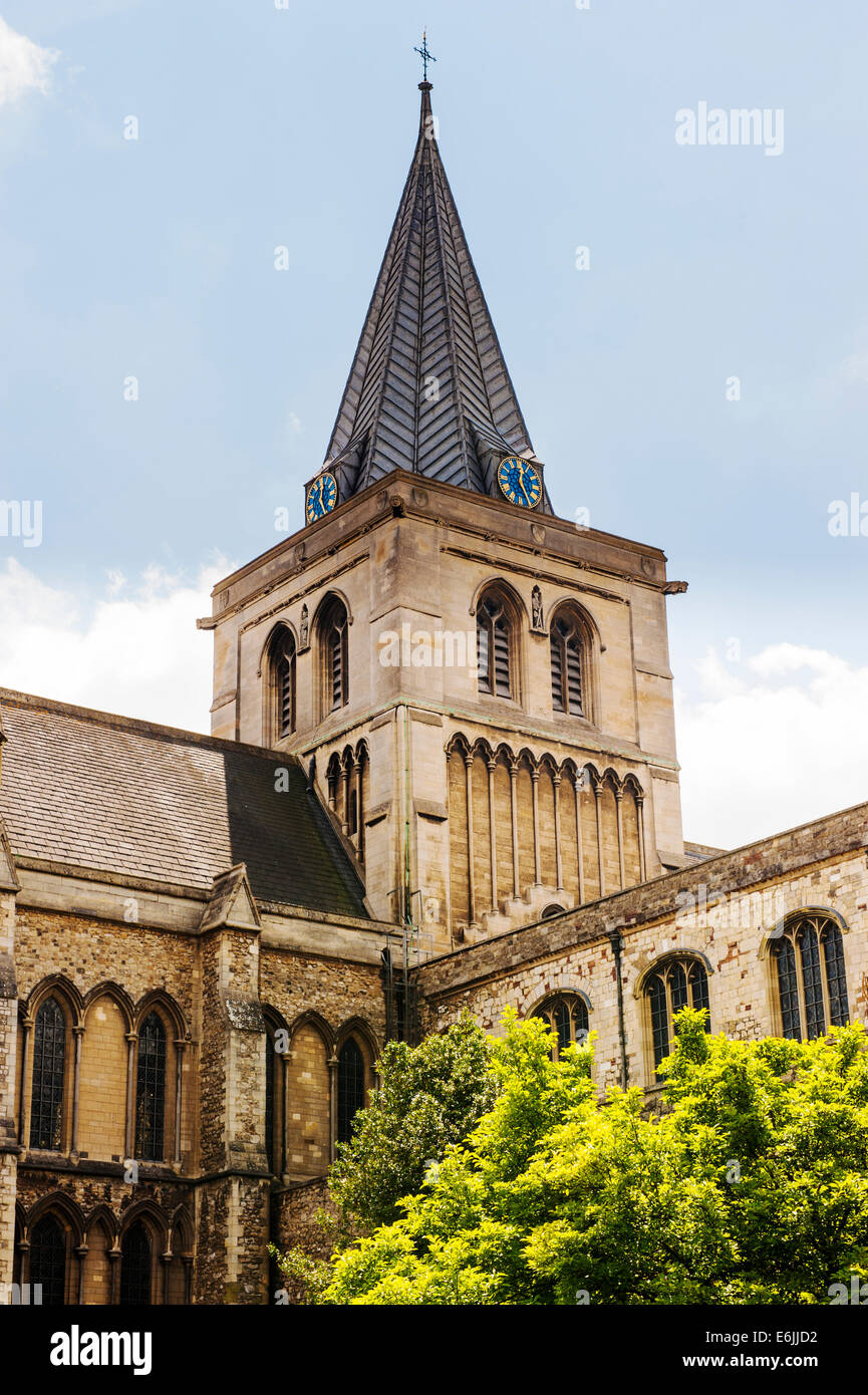 The Cathedral in the City of Rochester in Kent, England Stock Photo - Alamy