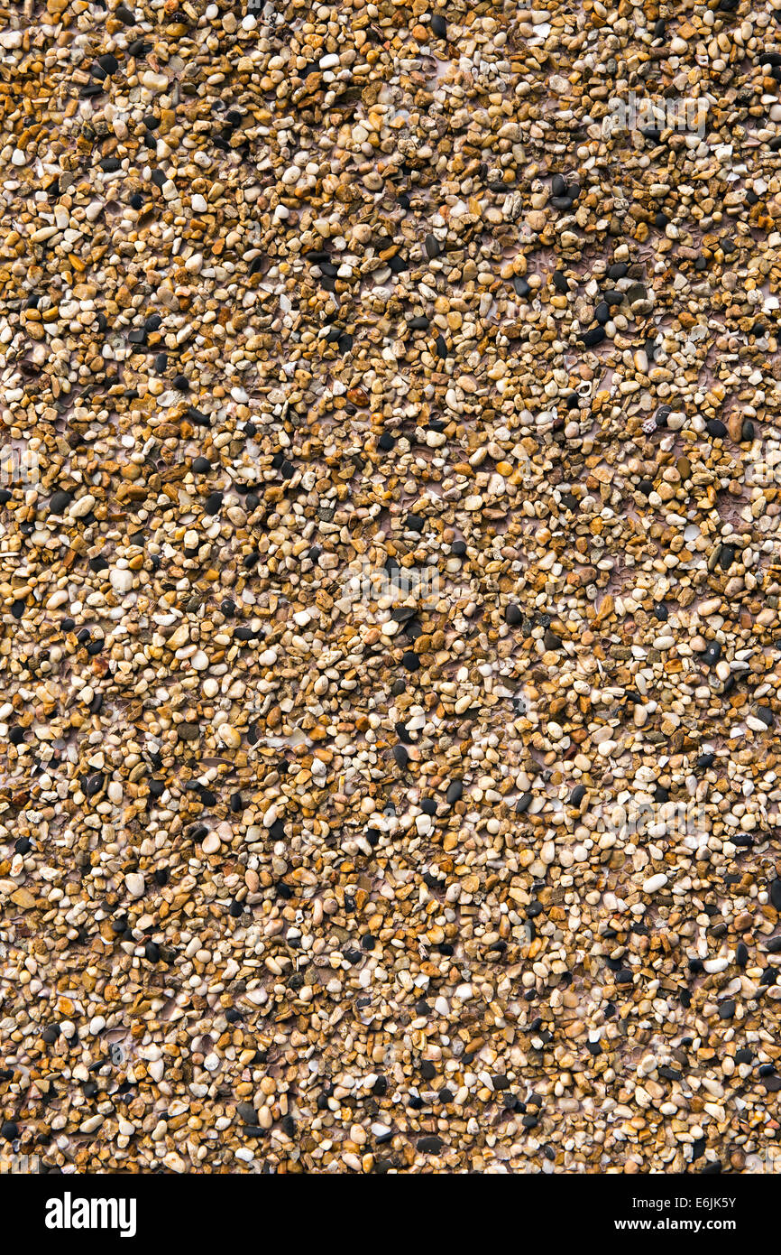 Closeup of fine pebbles detailed background or texture Stock Photo - Alamy