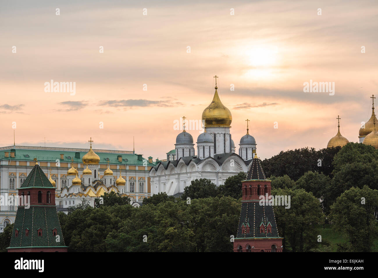 Moscow cathedral archangel hi-res stock photography and images - Alamy