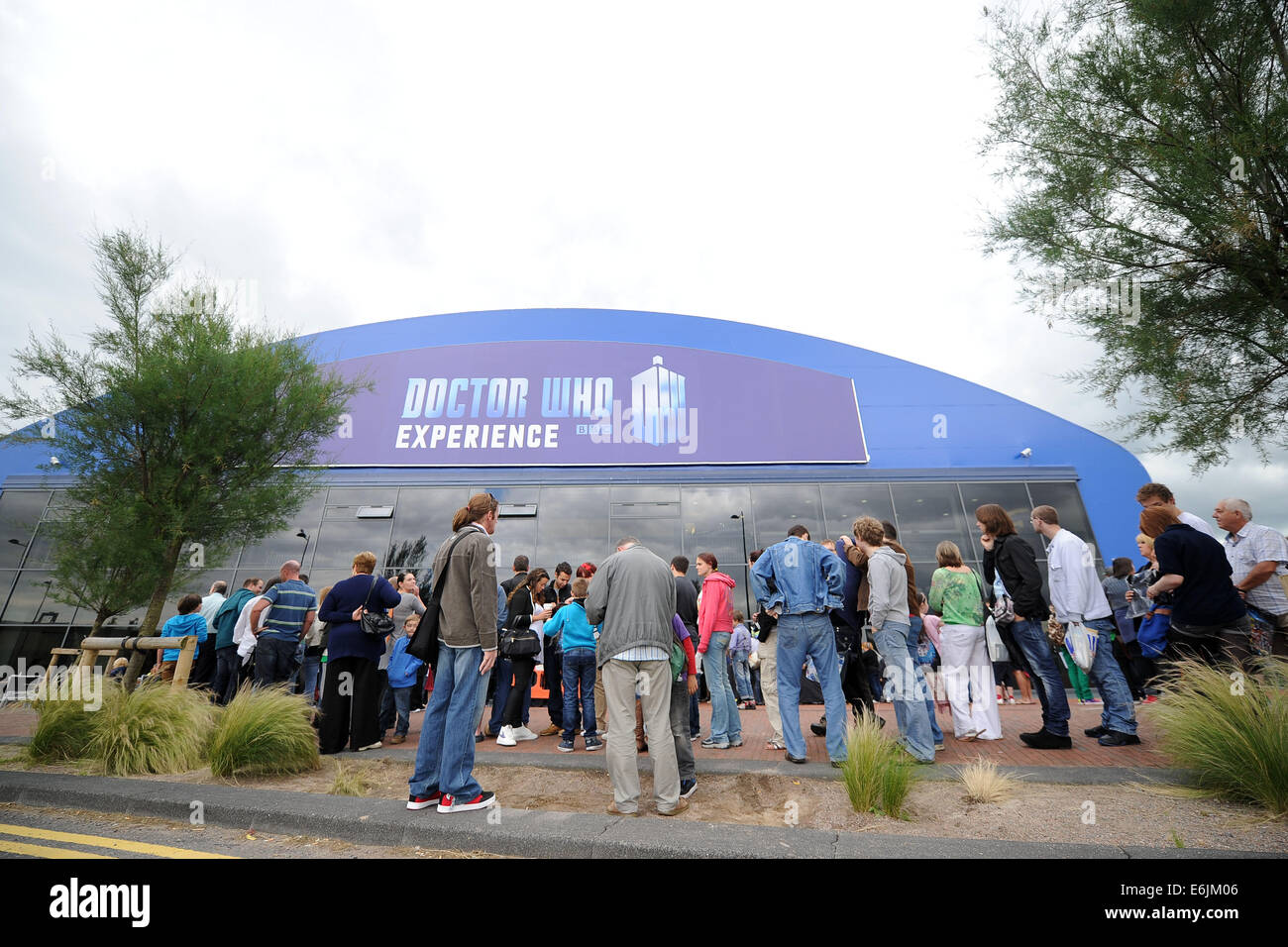 The Doctor Who Experience in Cardiff, Wales Stock Photo - Alamy