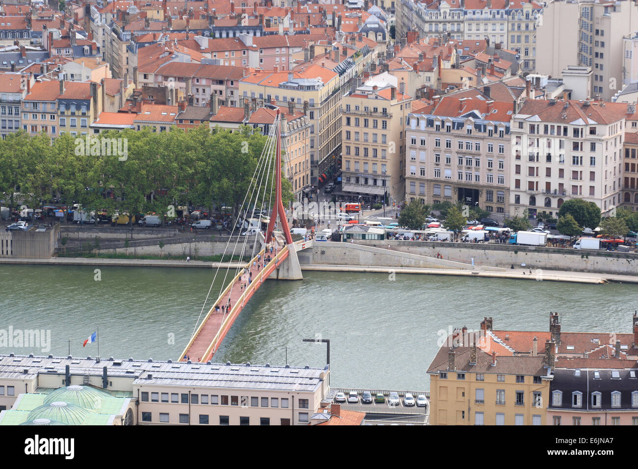 Bridge over rhone river hi-res stock photography and images - Alamy