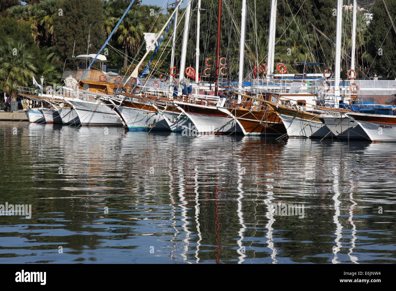 Bodrum Marina from Mugla, Turkey Stock Photo - Alamy