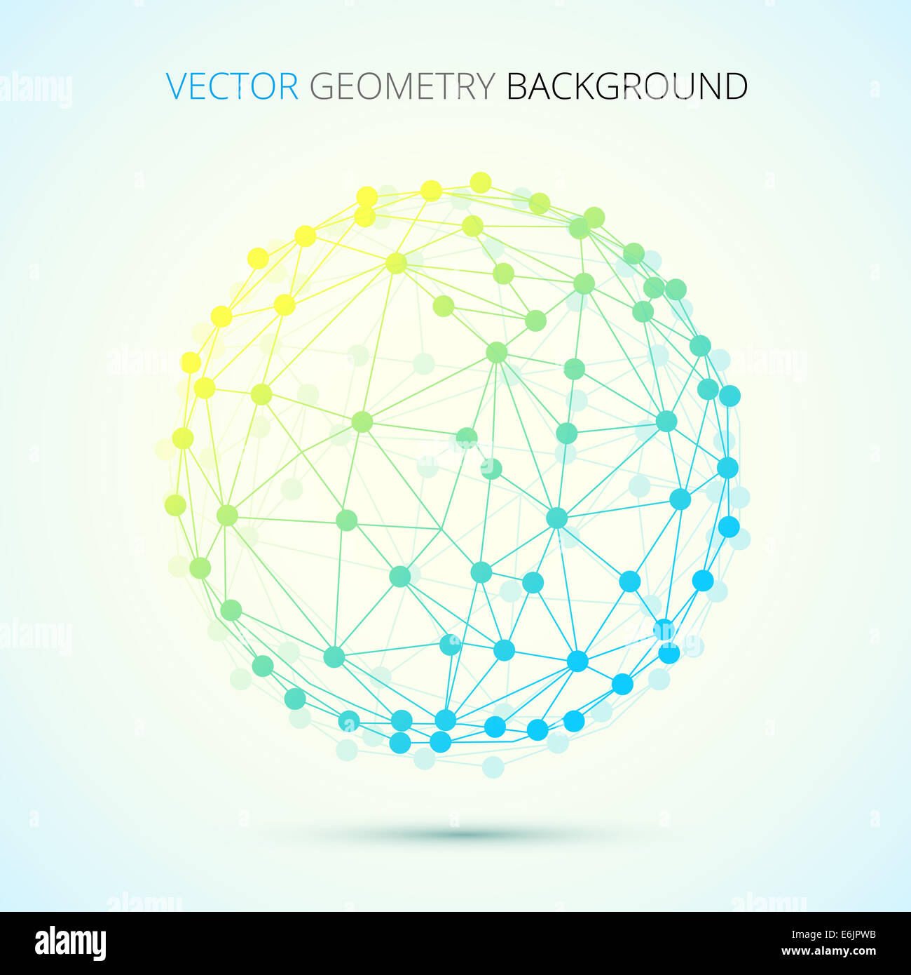 Geometry of connections Stock Photo - Alamy