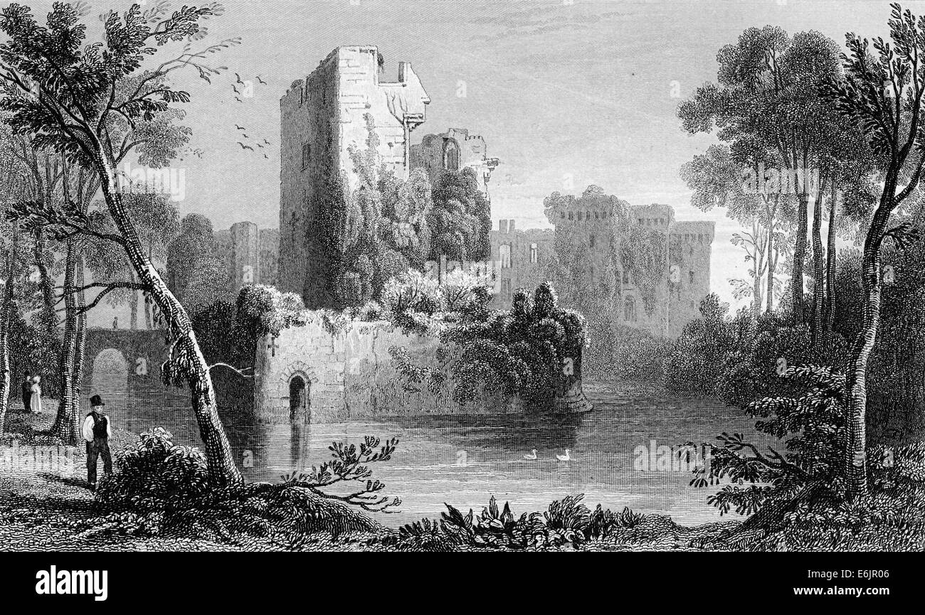 Castle drawing Black and White Stock Photos & Images - Alamy