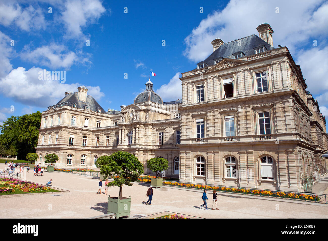 The magnificent Palais du Luxembourg in Paris Stock Photo - Alamy